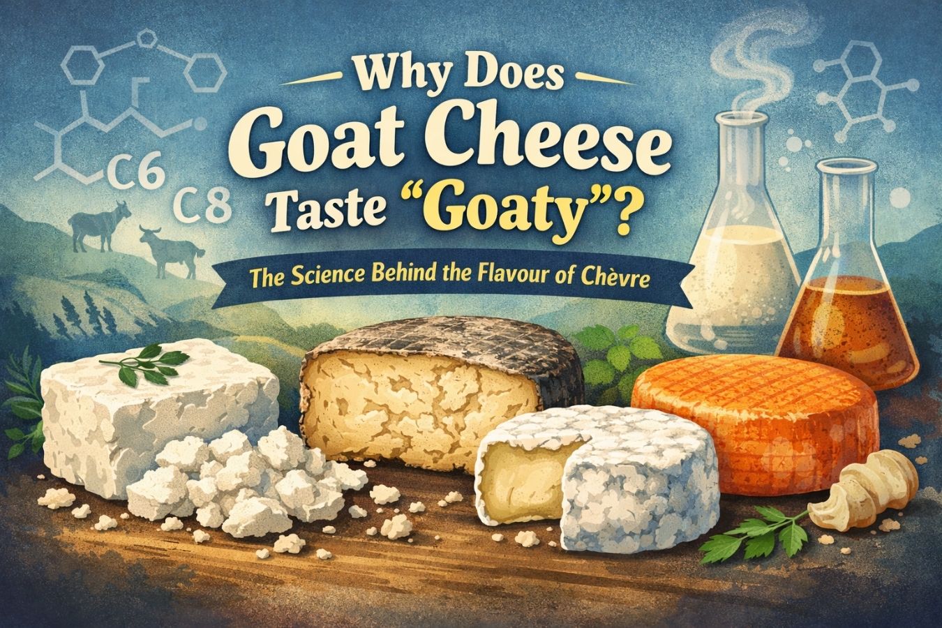 Why Does Goat Cheese Taste “Goaty”? The Science Behind the Flavour of ...