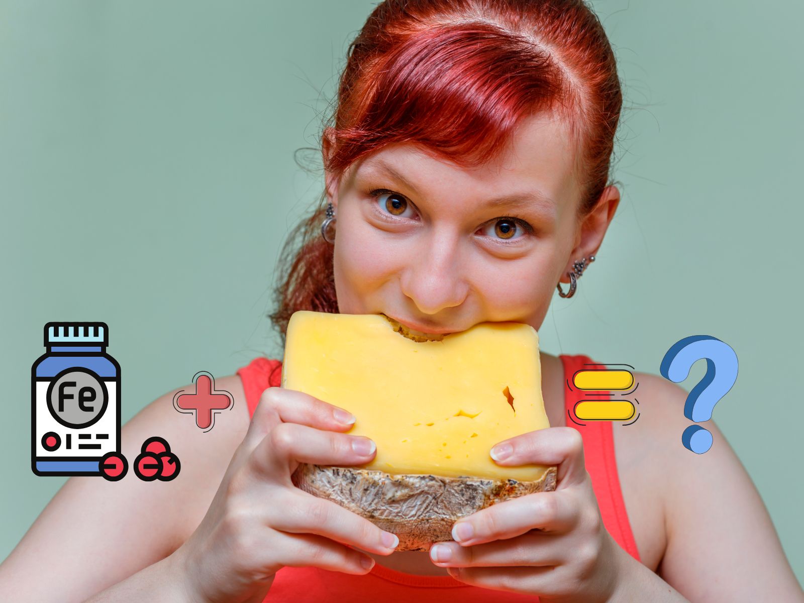 Why You Shouldn't Eat Cheese & Iron Supplements Together