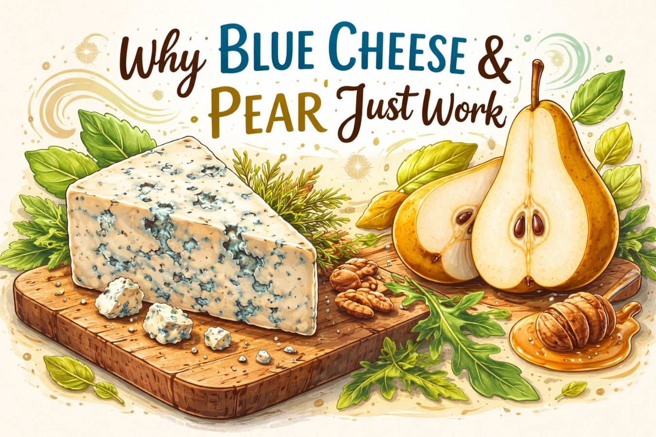 Why Blue Cheese & Pear Just Work (& The Science That Explains It)