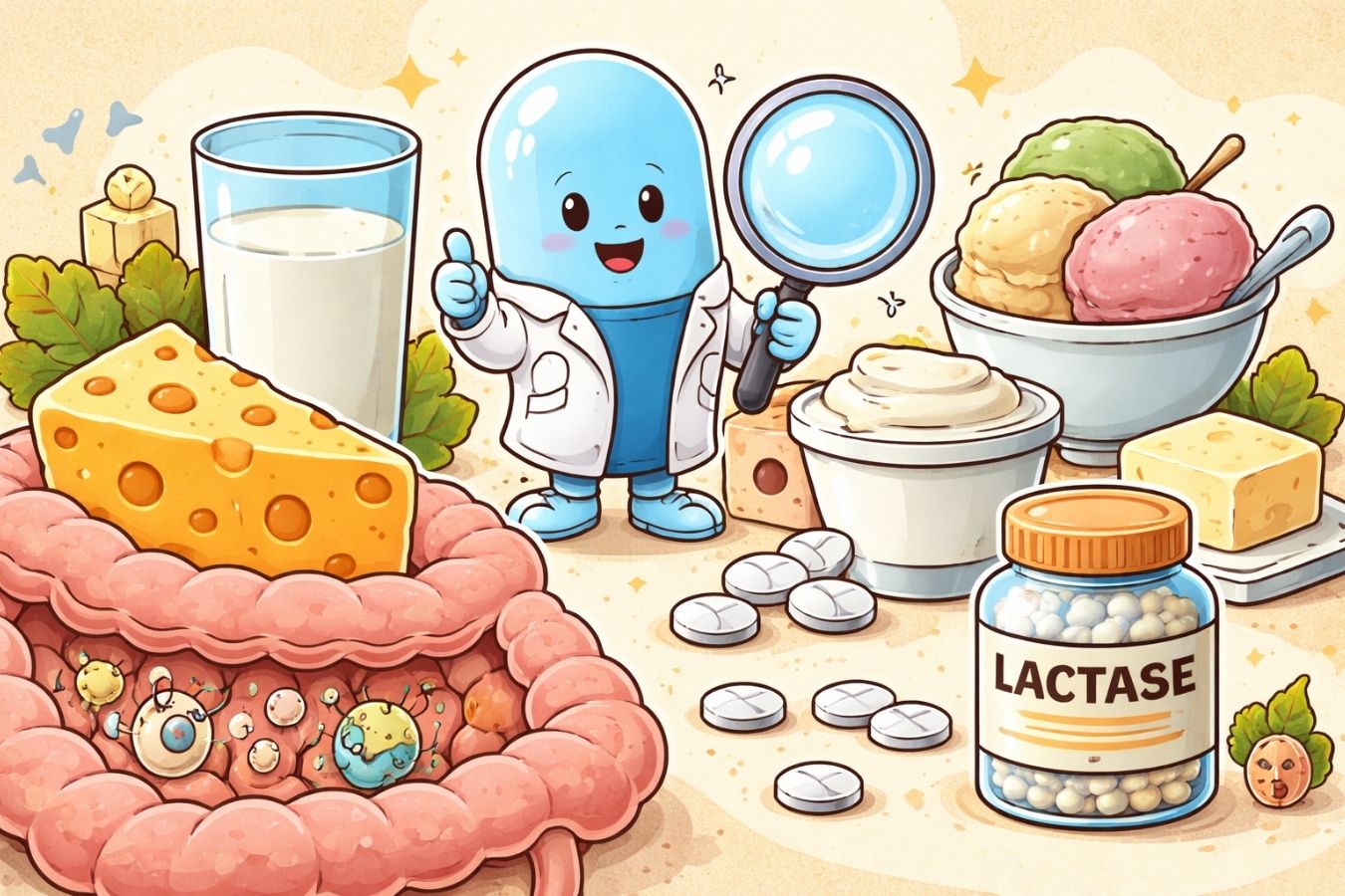 Lactase Enzyme Explained: What It Is, How It Works and How Much You ...